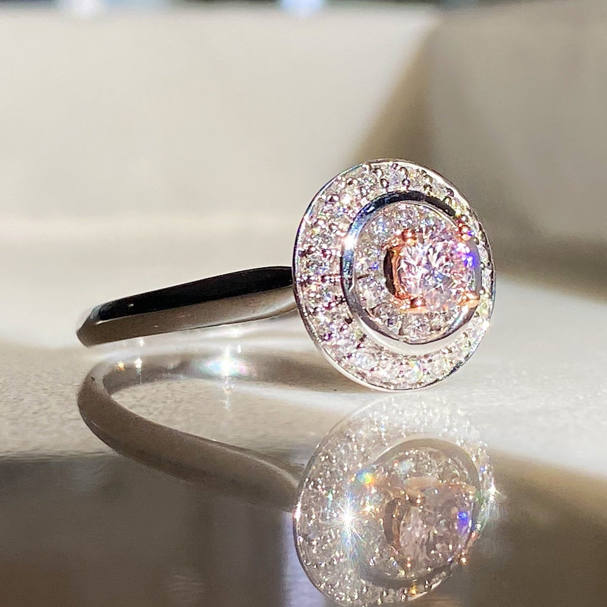 Isabel Pink Diamond Ring – Vin Moulds & Sons